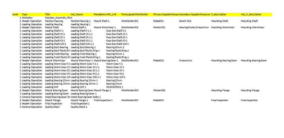 Import System Structure From Excel with Capable Resources | Dassault ...