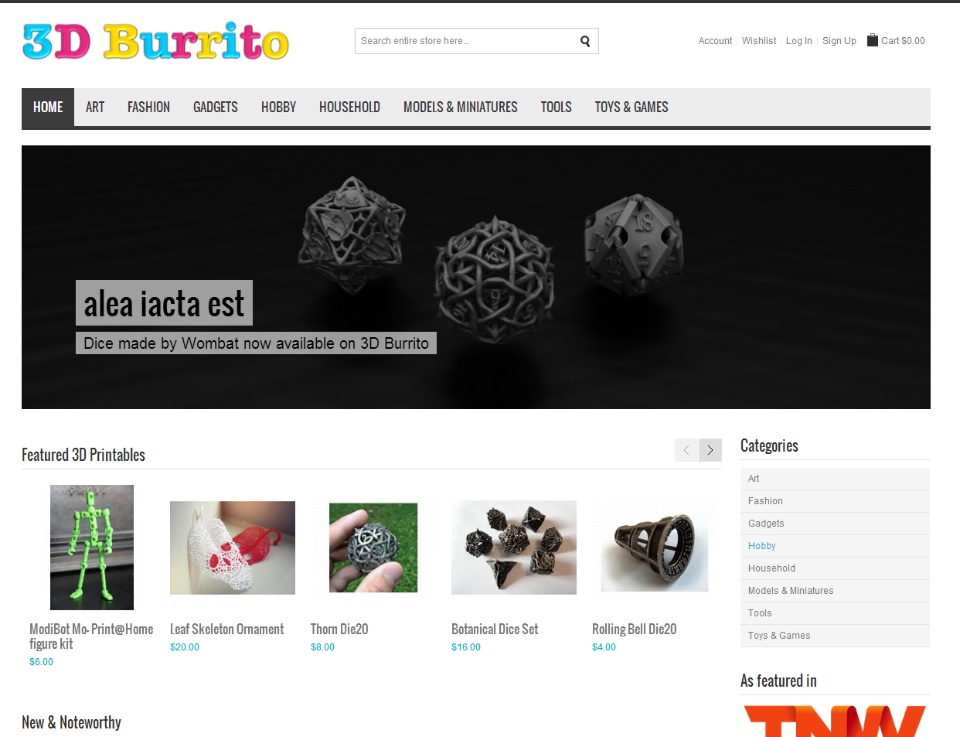 Imagine and Create The emerging market of 3D printable objects ...