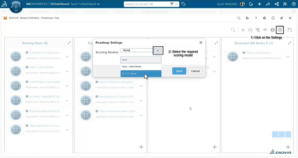 Product Roadmap Management in the Model Definition | Dassault Systèmes®