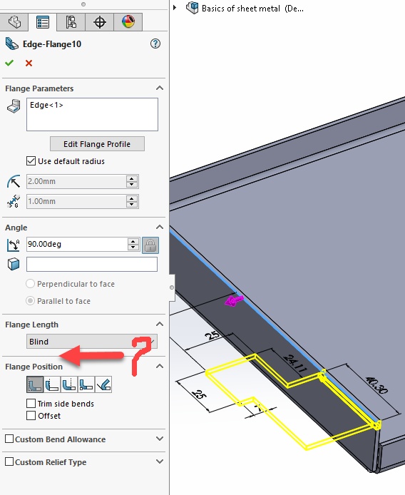 Edit Flange Profile | Dassault Systèmes®