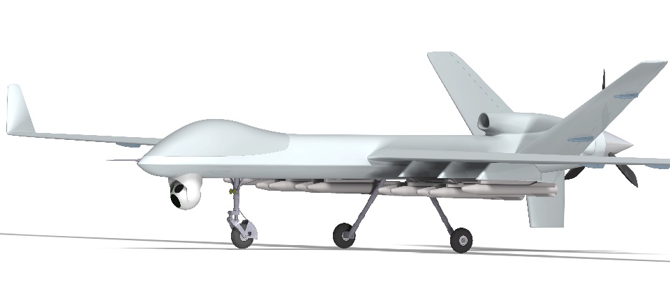 MQ 9 Reaper Predator B | Dassault Systèmes®