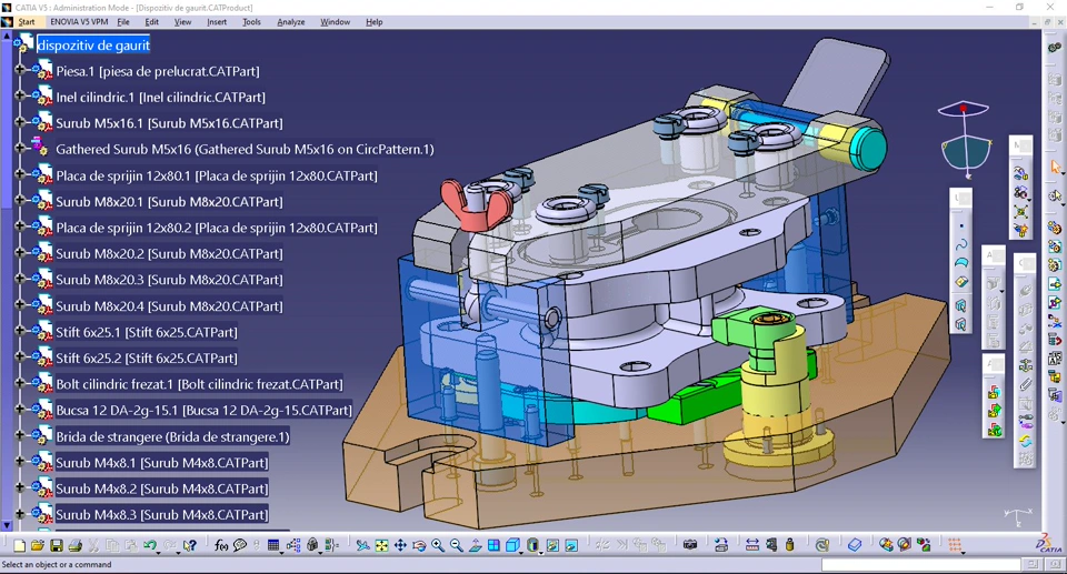 CATIA v5 How to use Visualization Mode and Design Mode in a large ...