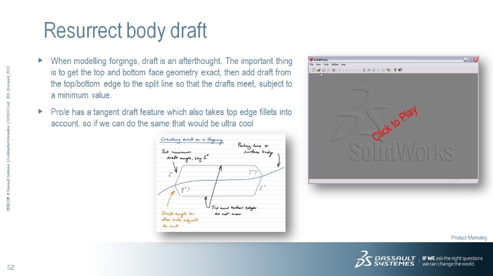Ressurect Body Draft Functionality | Dassault Systèmes®