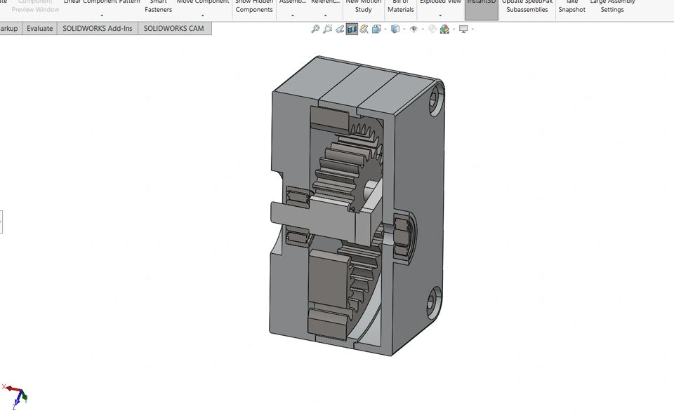 Apex Dynamics AF222 Planetary Gearbox System and Shell Design for ...