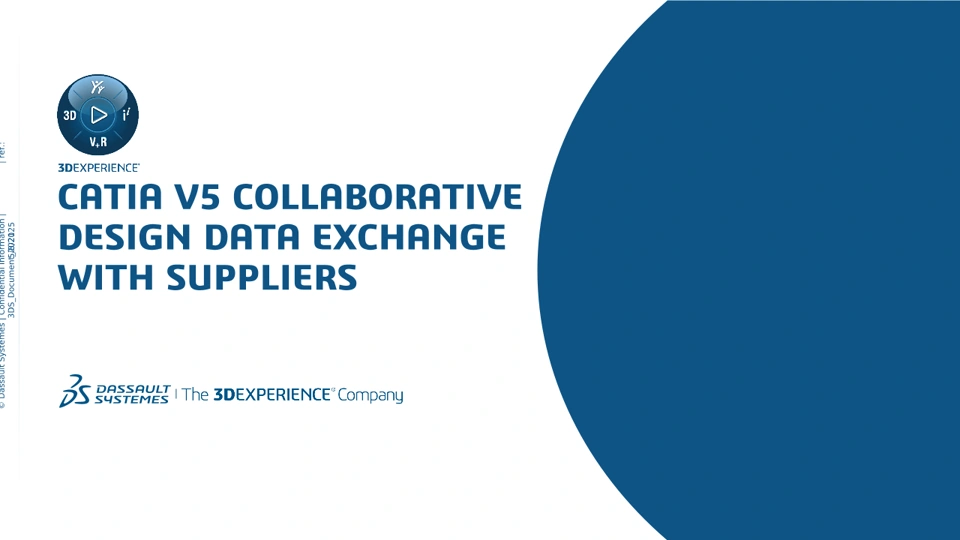 CATIA V5 Collaborative Design Data Exchange With Suppliers | Dassault ...