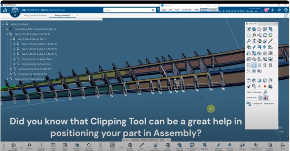 Positioning with Clipping Tool help | Dassault Systèmes®