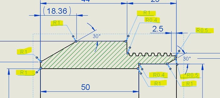 Select all Radius Dimensions on a drawing | Dassault Systèmes®
