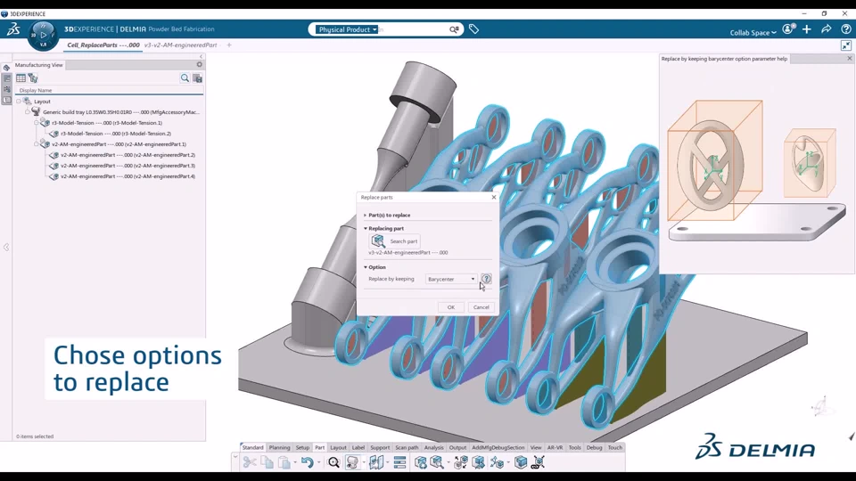DELMIA Powder Bed Machine Programmer | Dassault Systèmes®