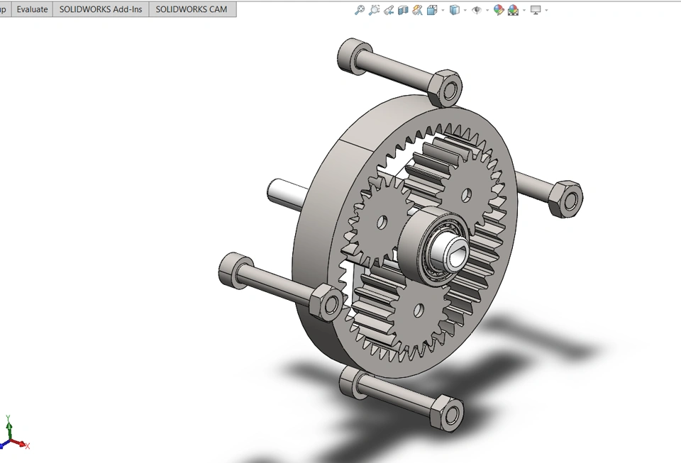 Apex Dynamics AF222 Planetary Gearbox System and Shell Design for ...