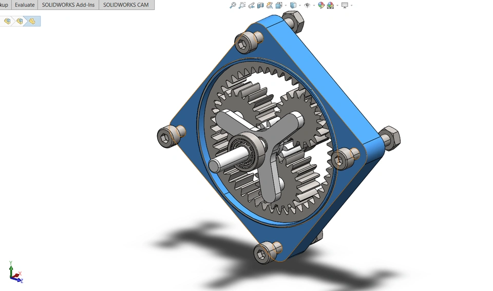 Apex Dynamics AF222 Planetary Gearbox System and Shell Design for ...