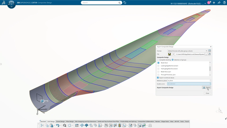 2025x GA CATIA Composites Designer for Industrial Equipment | Dassault ...