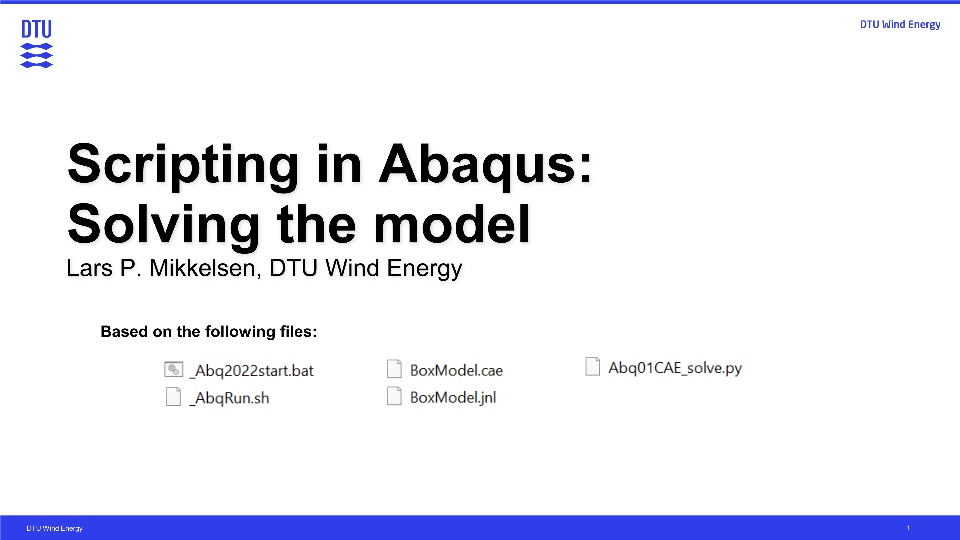 How To Scripting in Abaqus | Dassault Systèmes®