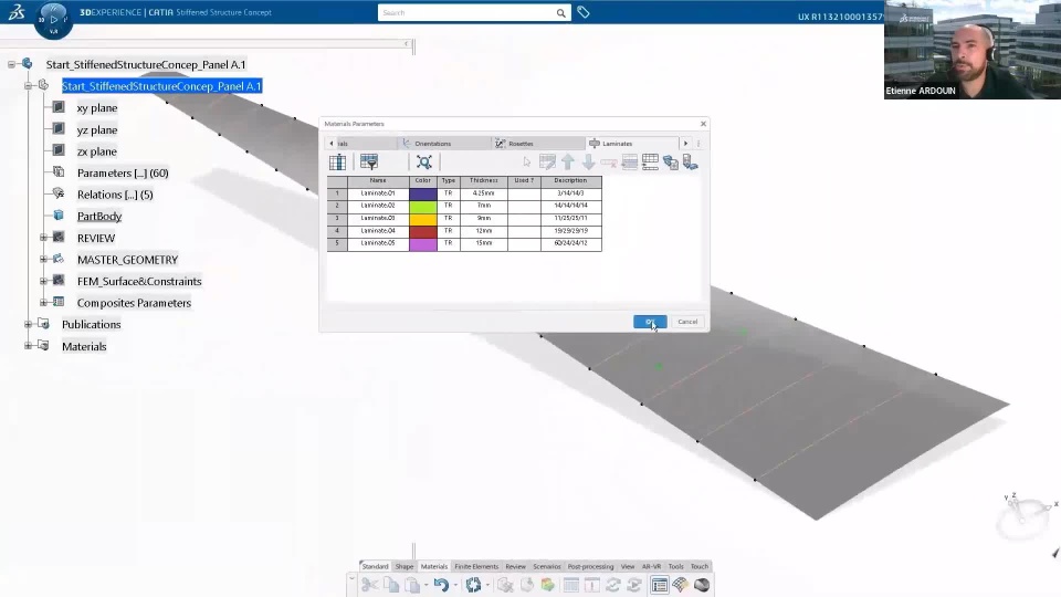 WEBINAR Replay CATIA Stiffened Concept Structure Engineering | Dassault ...
