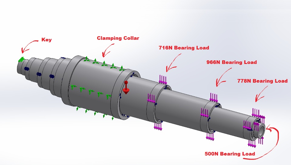 Concentric Shaft Arrangement | Dassault Systèmes®
