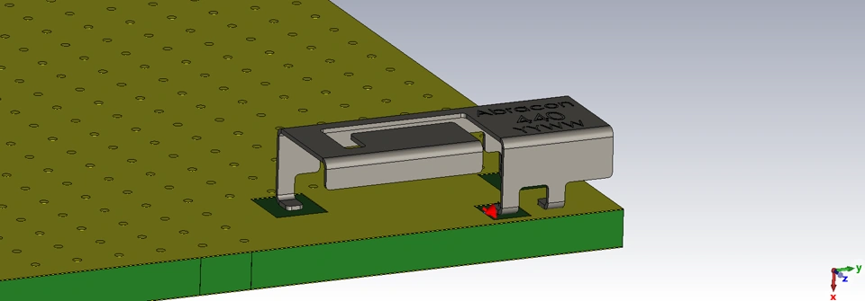 CST How to ensure electrical connection between model pins and PCB ...